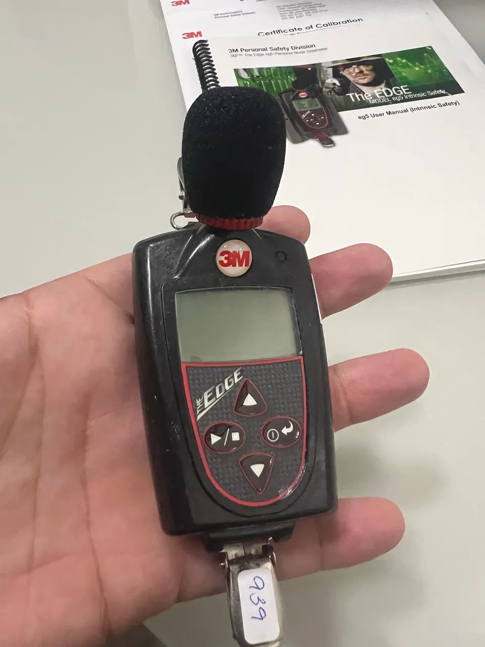 DOSÍMETRO DE RUÍDO 3M EDGE eg5 - ORIGINAL - Uniformes de Trabalho e ...