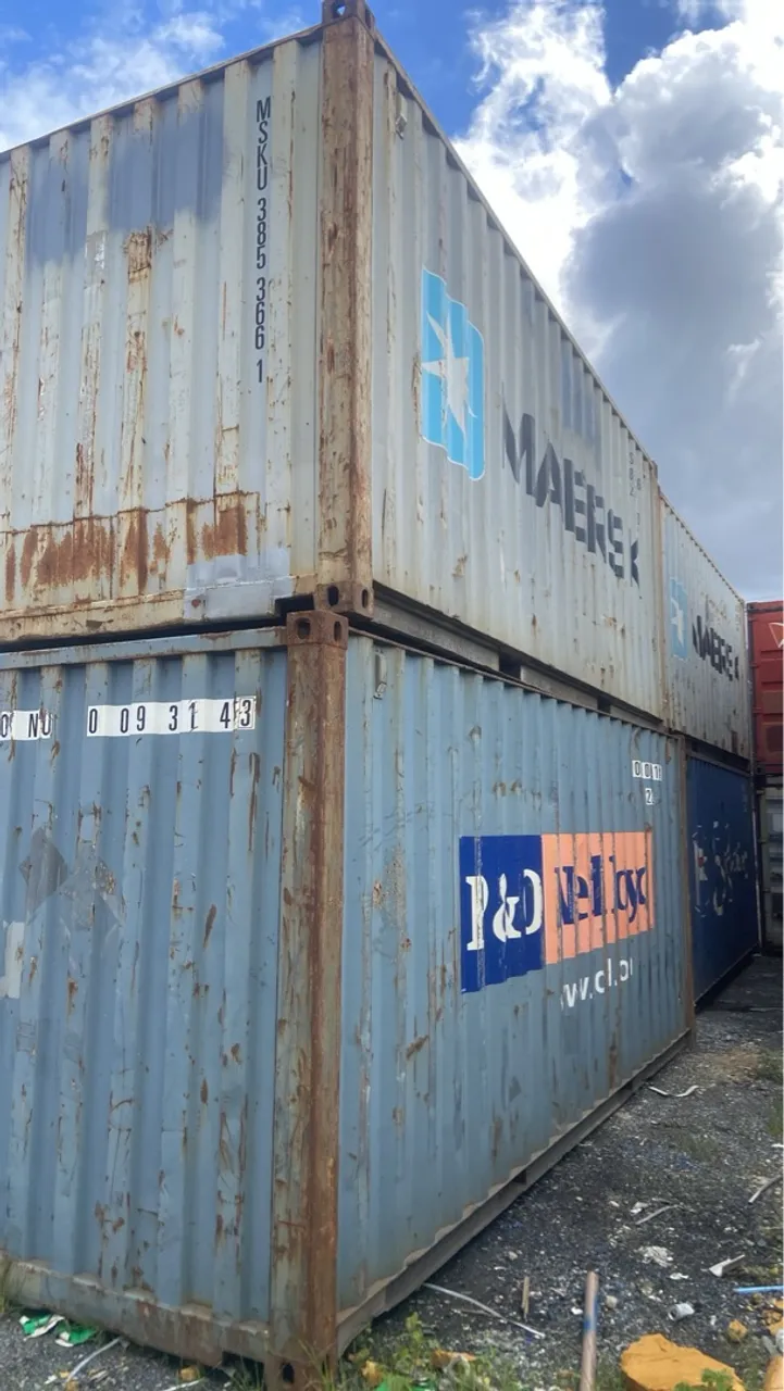 "container 20 pes" no Brasil