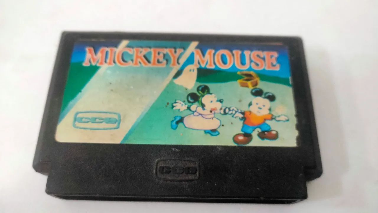 Mickey mouse cce original nintendo nacional nes 60 pinos - Jogos de ...