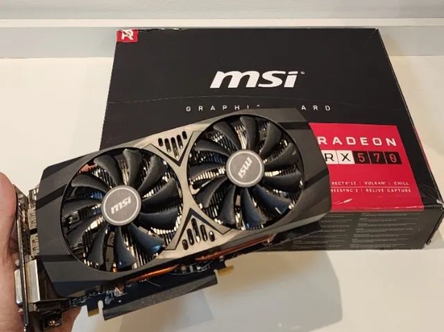 "msi rx 570 8gb" no Brasil