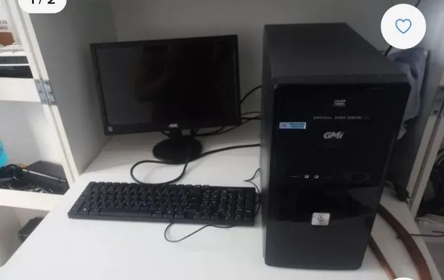 "computador de mesa com monitor" no Brasil