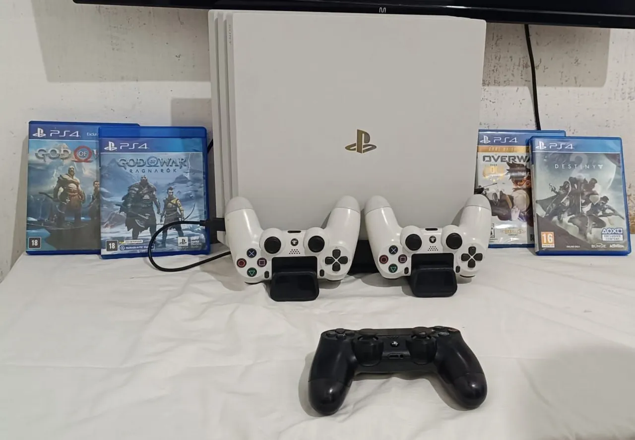 "ps4 pro branco" no Brasil