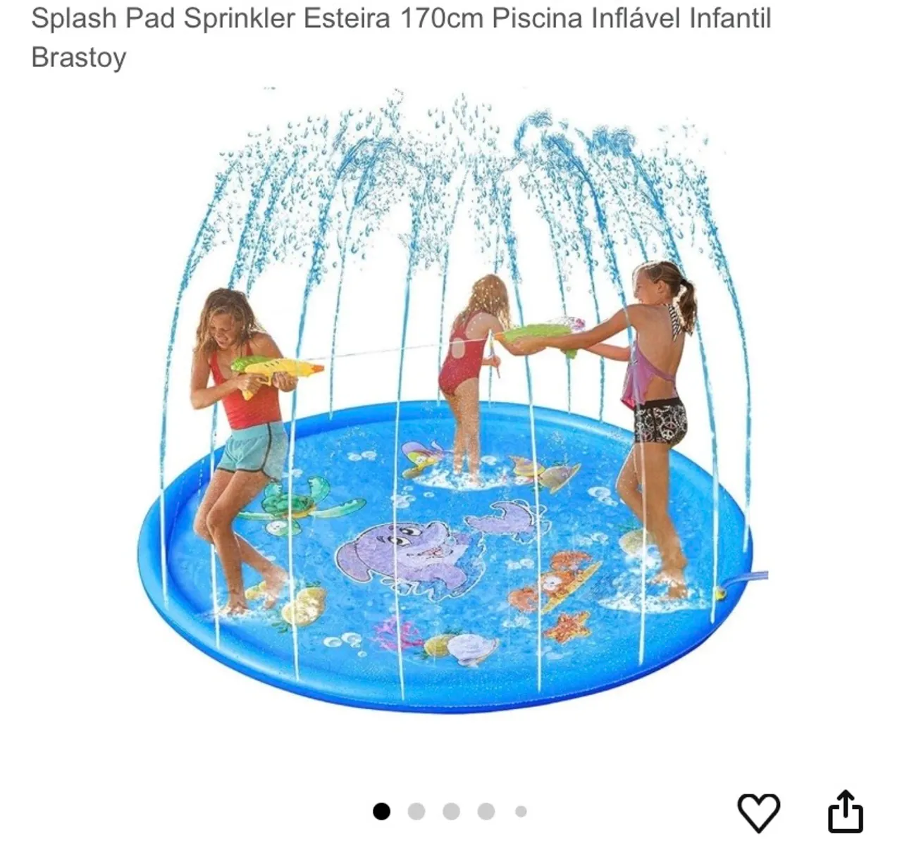 "piscina splash" no Brasil