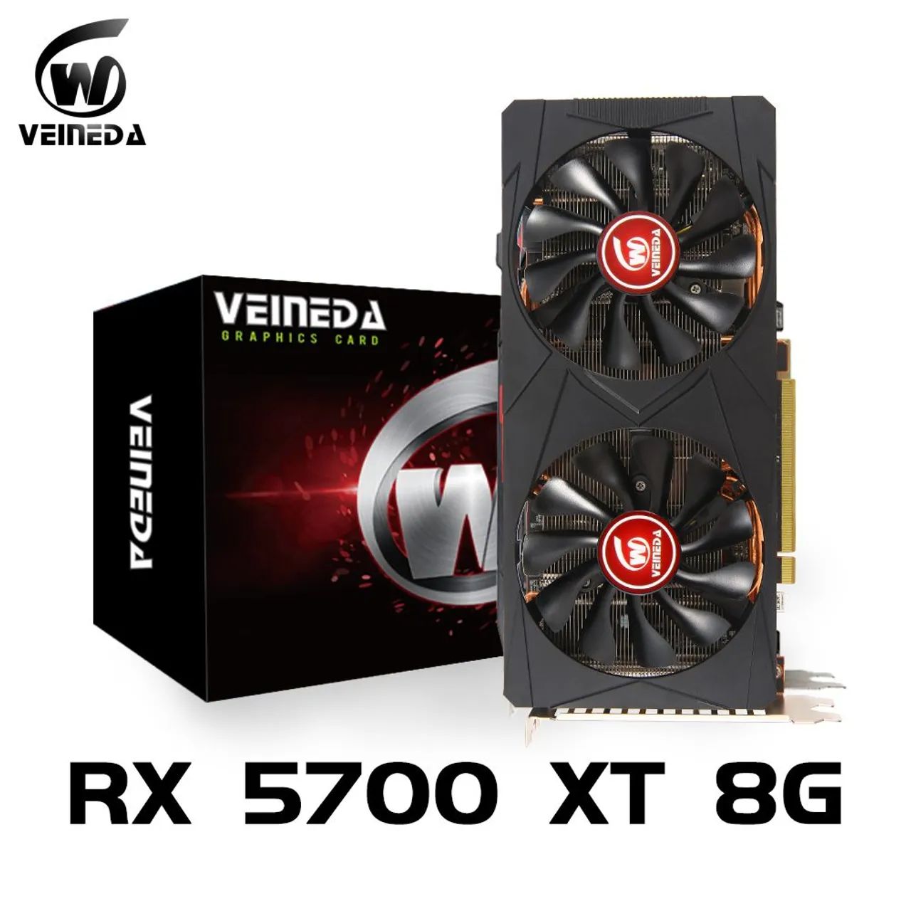 Placa de vídeo RX 5700XT 8 GB - Placas de Vídeo - Carlos Barbosa ...