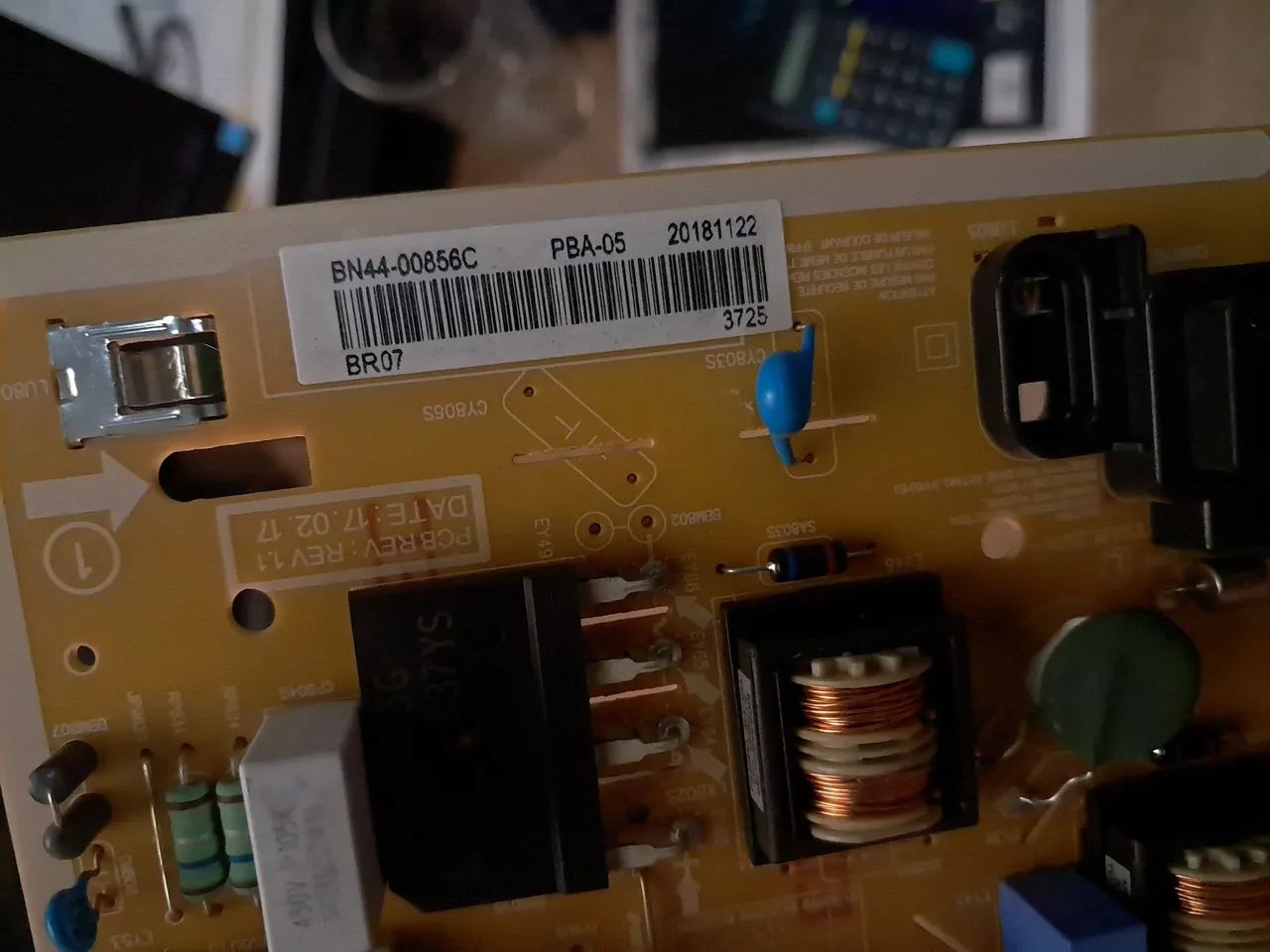 Placa fonte Samsung BN44-00856C - Peças e Acessórios para TV ...