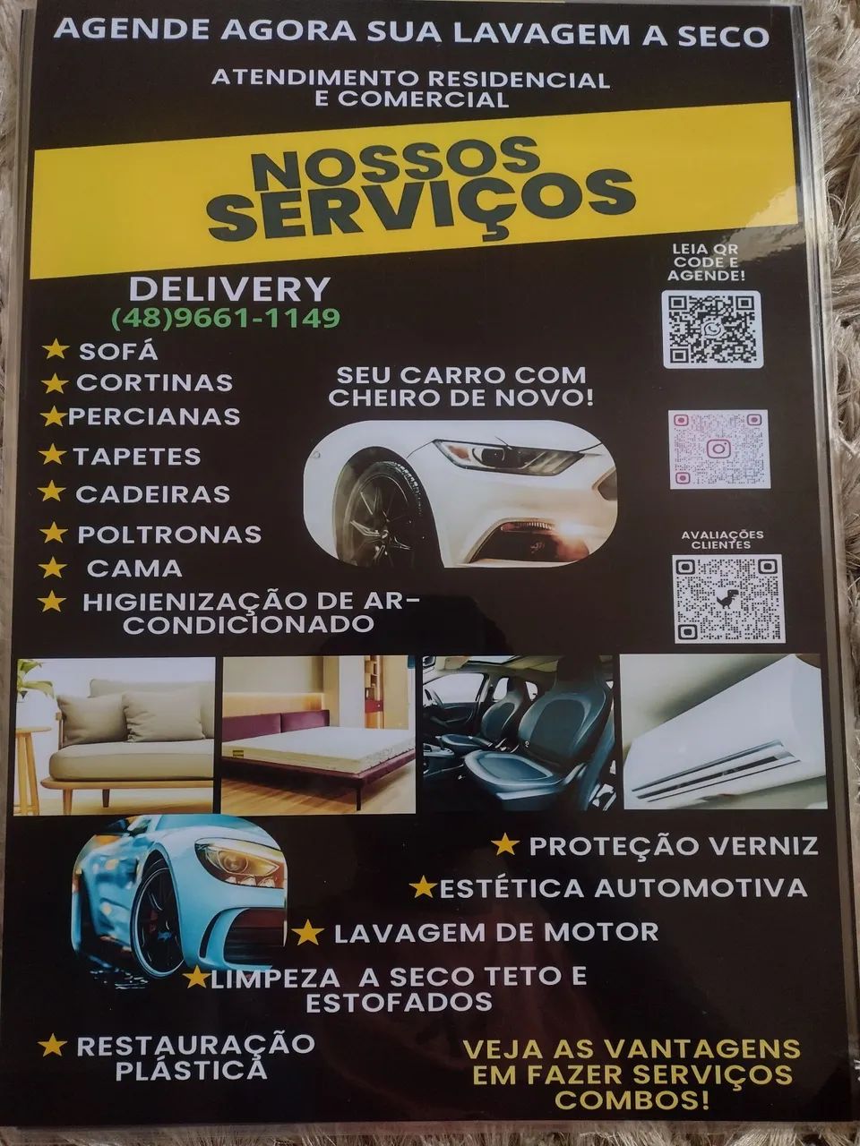 U.T.I Lavagem a seco - Serviços - Bom Viver, Biguaçu 1466487479 | OLX