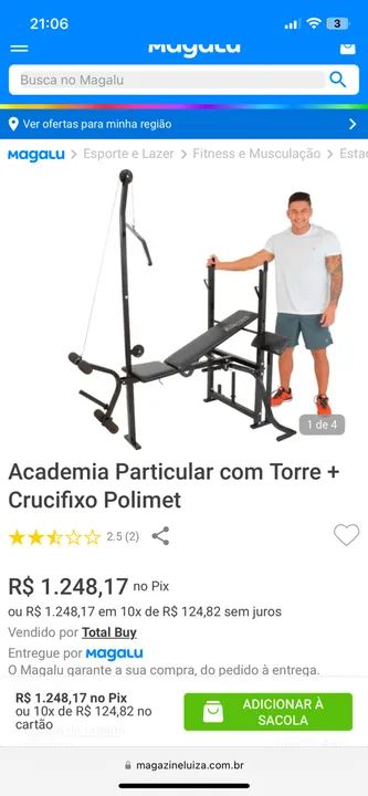 ESTAÇÃO DE ACADEMIA PARTICULAR POLIMET - Academia e Exercícios - Portão ...