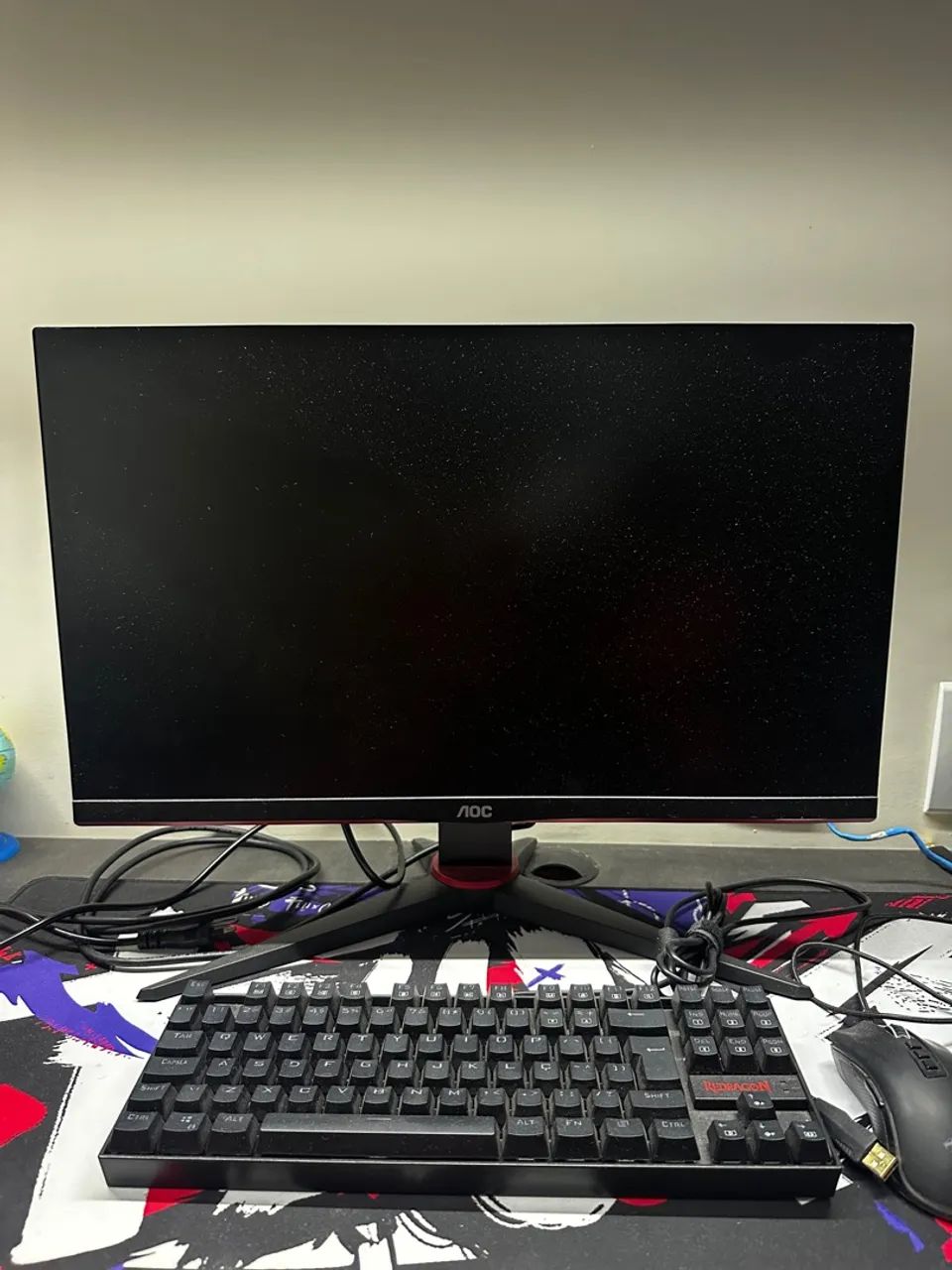 Monitor AOC 24G2HE5 - 24? Full HD 75Hz | Usado, mas zerado! - Monitores ...