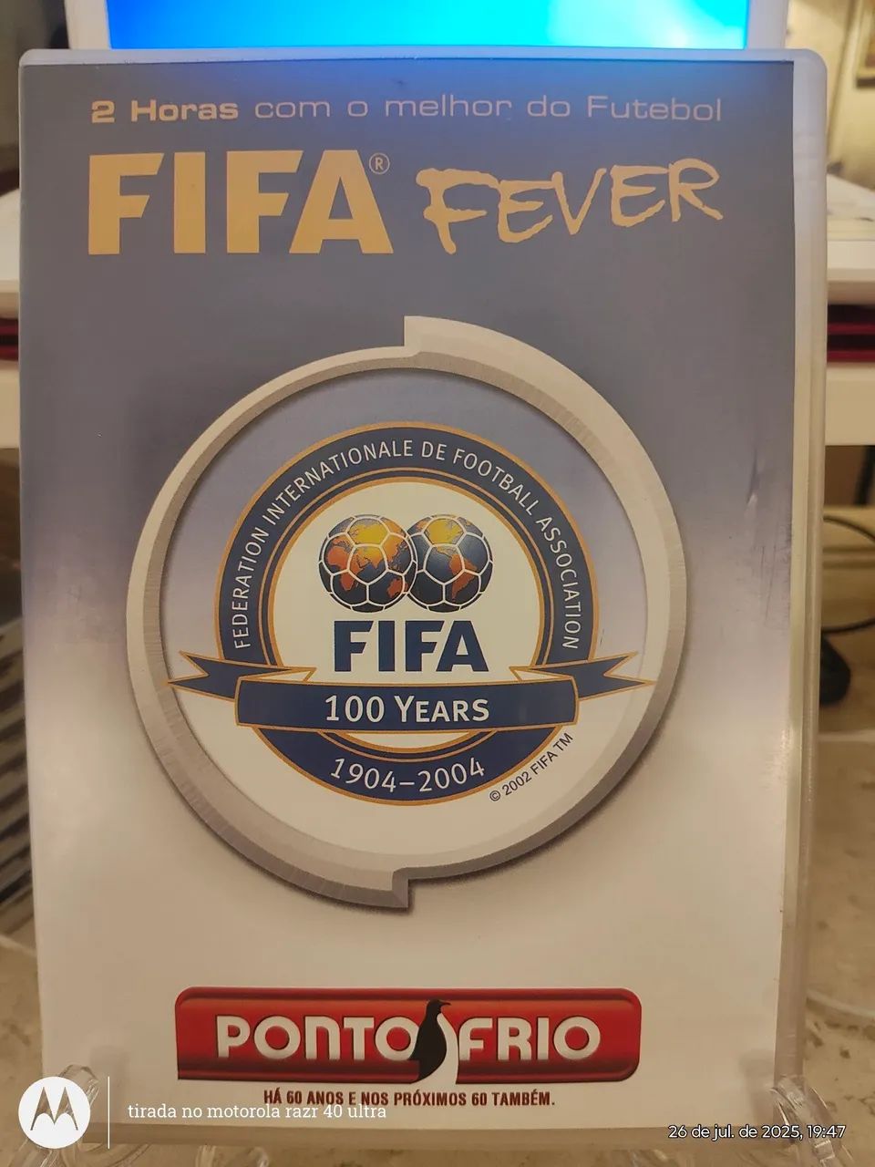 DVD FIFA Fever - 100 Anos da FIFA. PONTO FRIO. 60 ANOS. - CDs, DVDs etc ...