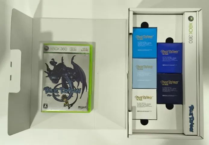 Xbox 360 Edição Limitada Blue Dragon - Consoles de Vídeo Game - Ilha de ...