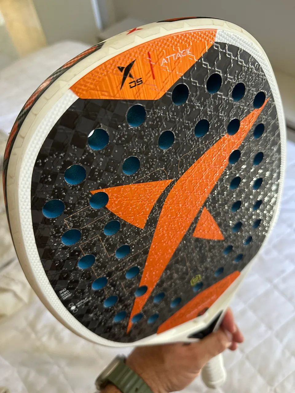 Raquete de Beach Tennis Drop Shot Furia Attack BT - Potência e Precisão ...