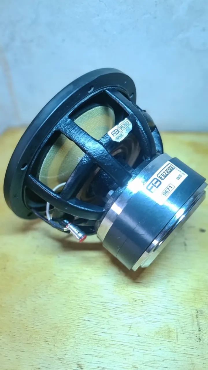 Subwoofer FB Audio 8? - 450W RMS - Grave Forte - Aparelhos de Som ...