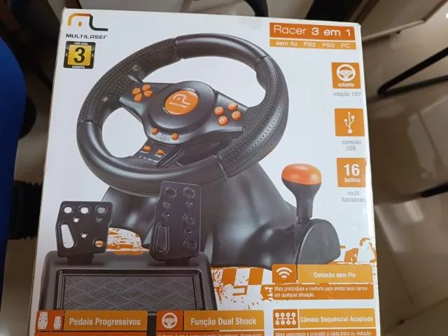 "volante multilaser 3 em 1" no Brasil