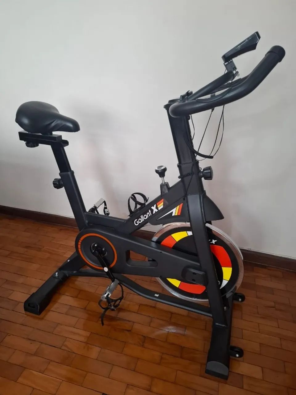 Bicicleta Ergométrica Gallant Elite X Spinning Roda de Inercia 8kg at 110kg - Usada. - Academia ...