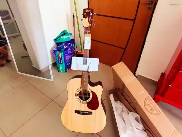Violão Cort Earth 60CE Open Pore novo na caixa - Instrumentos musicais ...