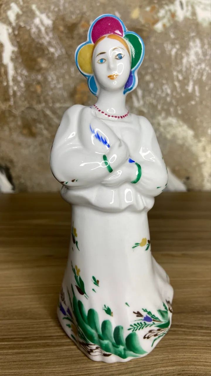 Katyusha | Estatueta de Porcelana Russa Lomonosov | anos 80 ...