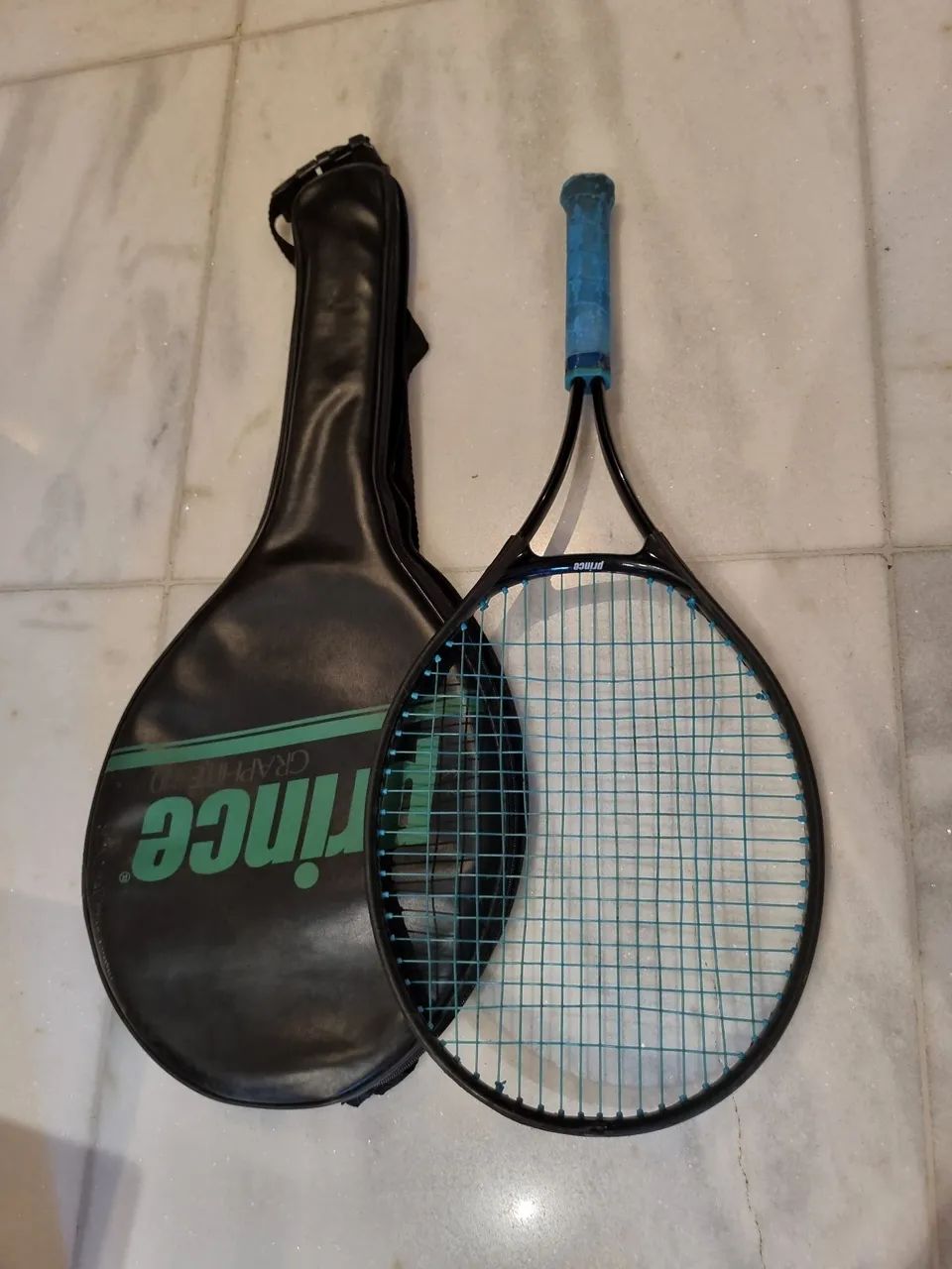 Raquete de Tênis Prince Graphite 100 - Esportes de Quadra e Ao Ar Livre ...