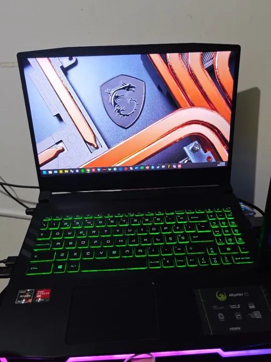 Notebook Gamer MSI Alpha 15, AMD Advantage Edition . - Notebooks ...