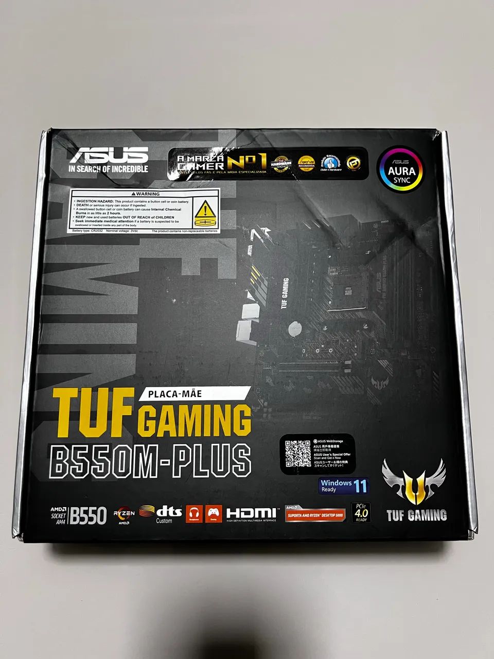 Placa mãe Asus tuf gaming b550M Plus - Peças de Hardware - Santa Maria ...