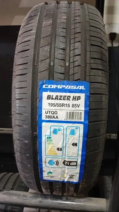 Pneu 195/55/15 Compasal (aro 15 primeira linha novo) - Carros, vans e utilitários - Quarenta ...
