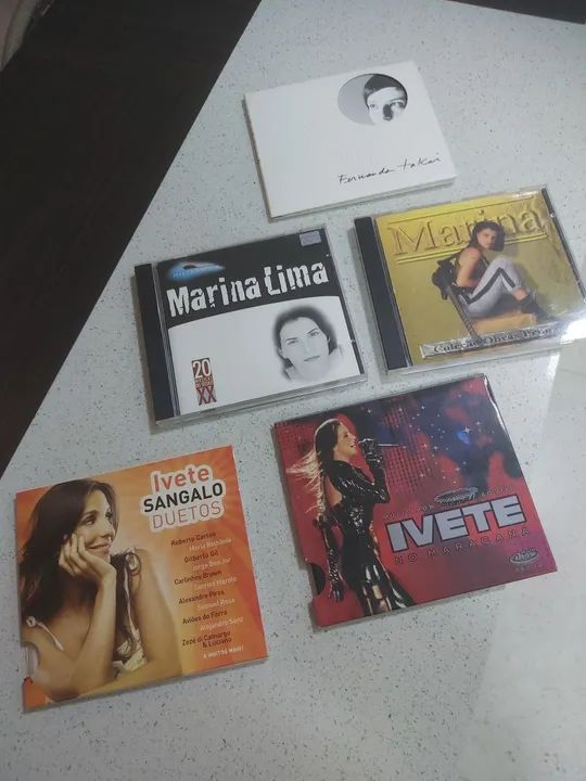 CDs Musicais - Marina Lima, Ivete Sangalo, Fernanda Takai - CDs, DVDs etc - Santo Amaro da ...