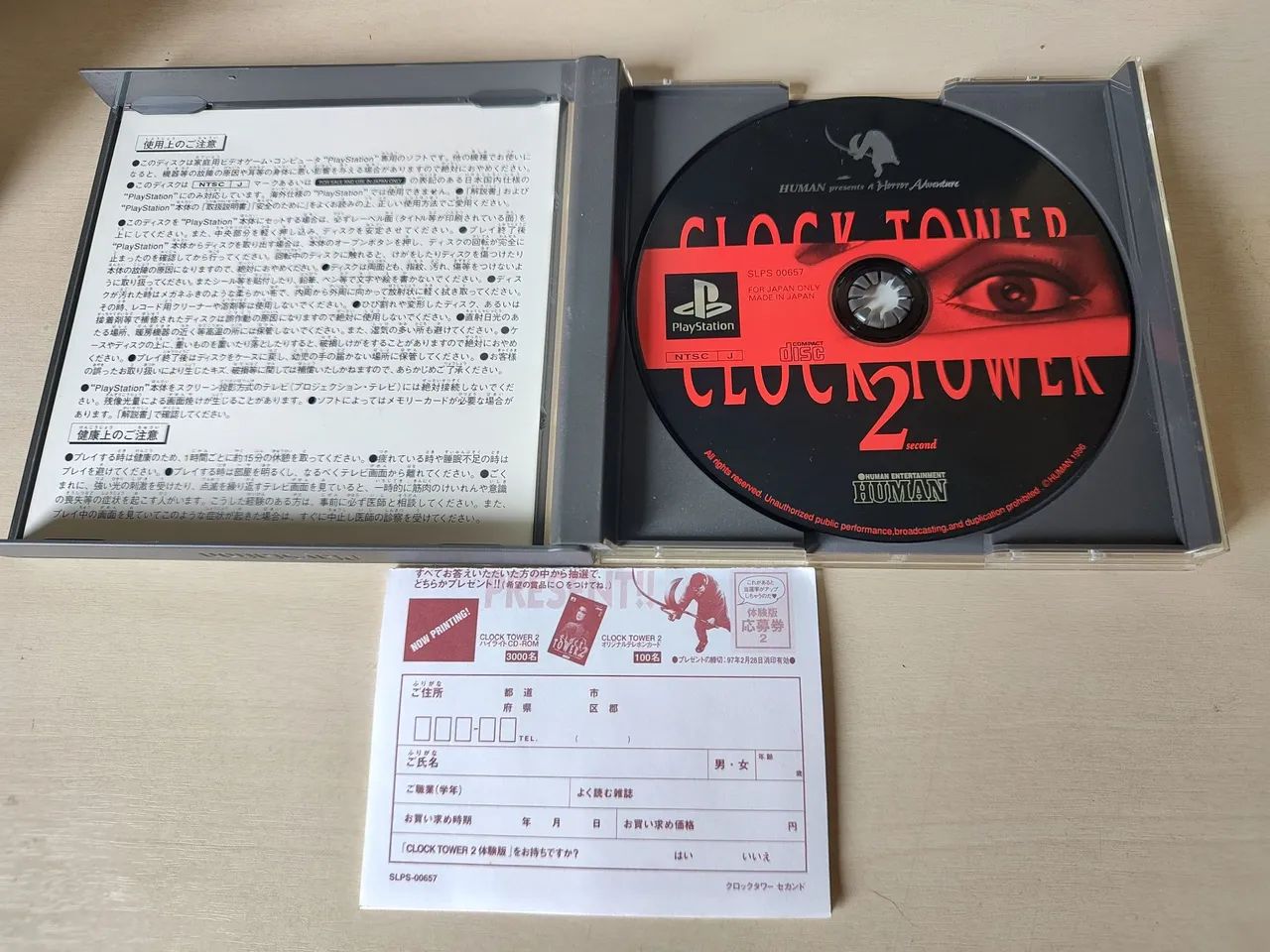 Ps1 Clock Tower 2 original , completo , vendas pelo ML - Jogos de Vídeo ...