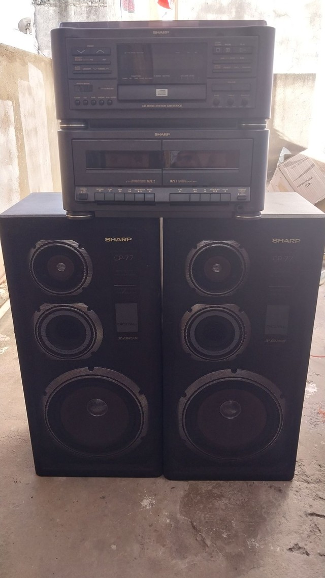 Som sharp | +141 anúncios na OLX Brasil