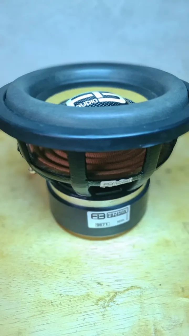 Subwoofer FB Audio 8? - 450W RMS - Grave Forte - Aparelhos de Som ...