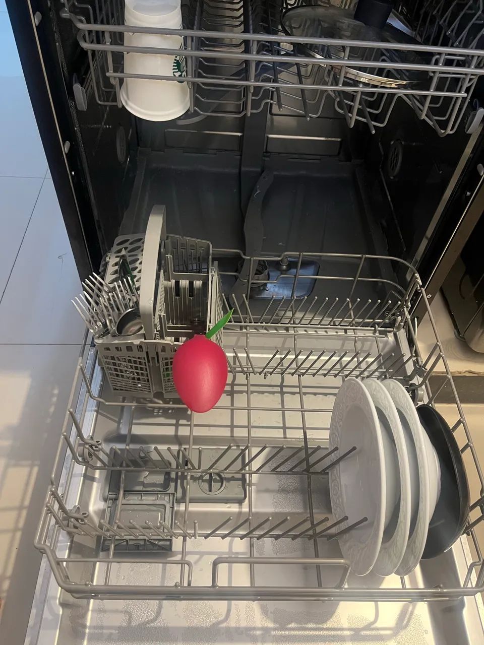 Lava-louças Midea DWA14P2 14 serviços - Preta - 220v - Nota Fiscal ...