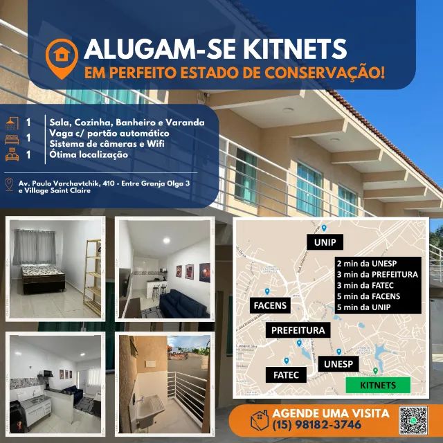 "kitnets para alugar sorocaba" no Brasil