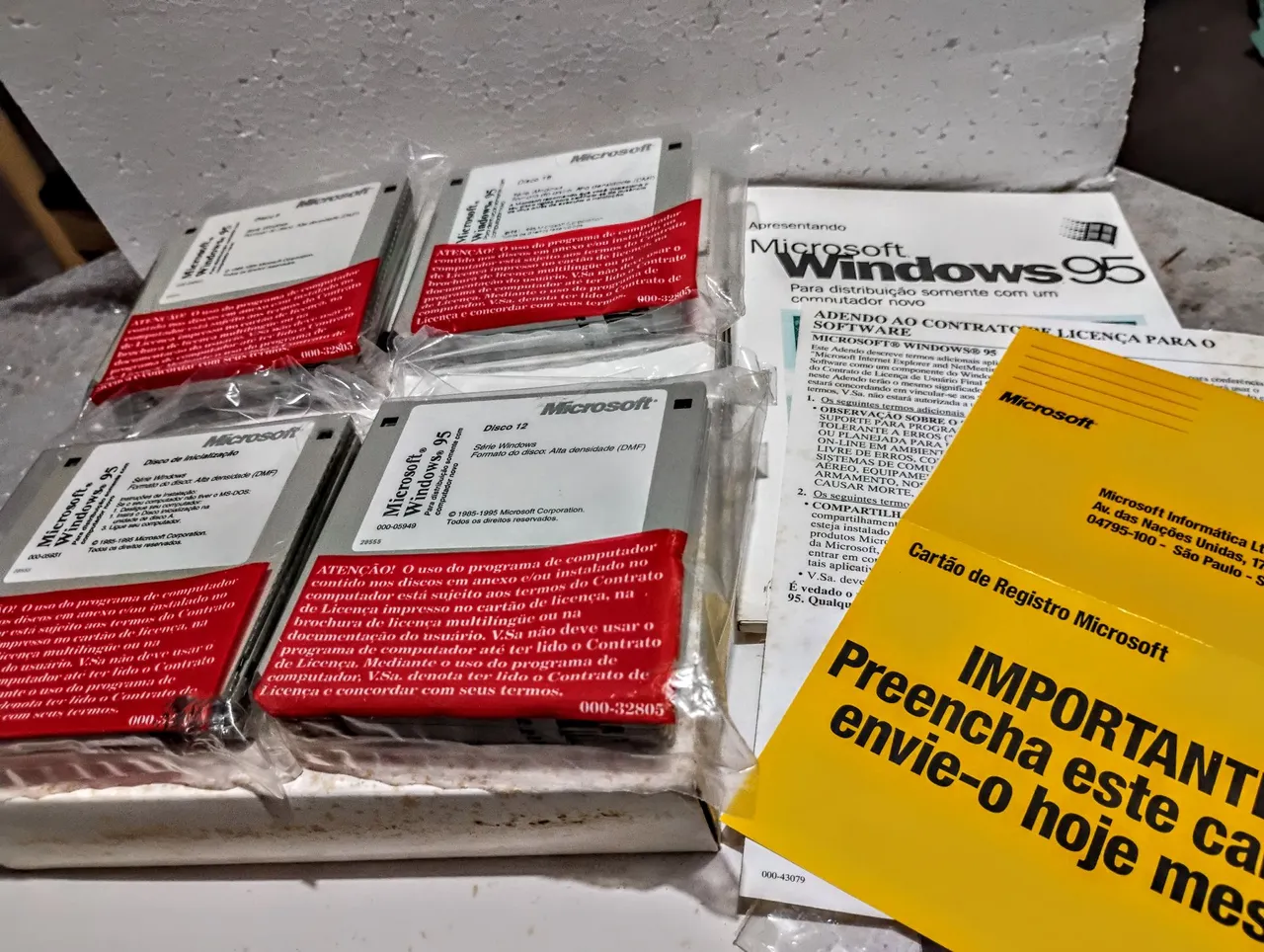 "windows 95" no Brasil