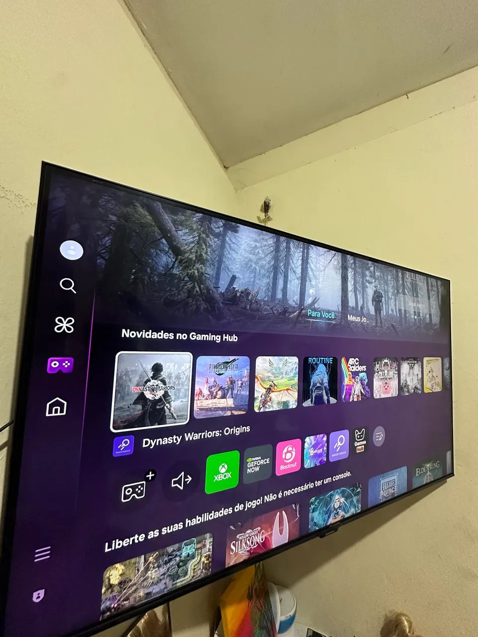 ? TV Samsung Smart 43? 4K UHD - UN43CU7700 | Ideal para Games - TVs ...