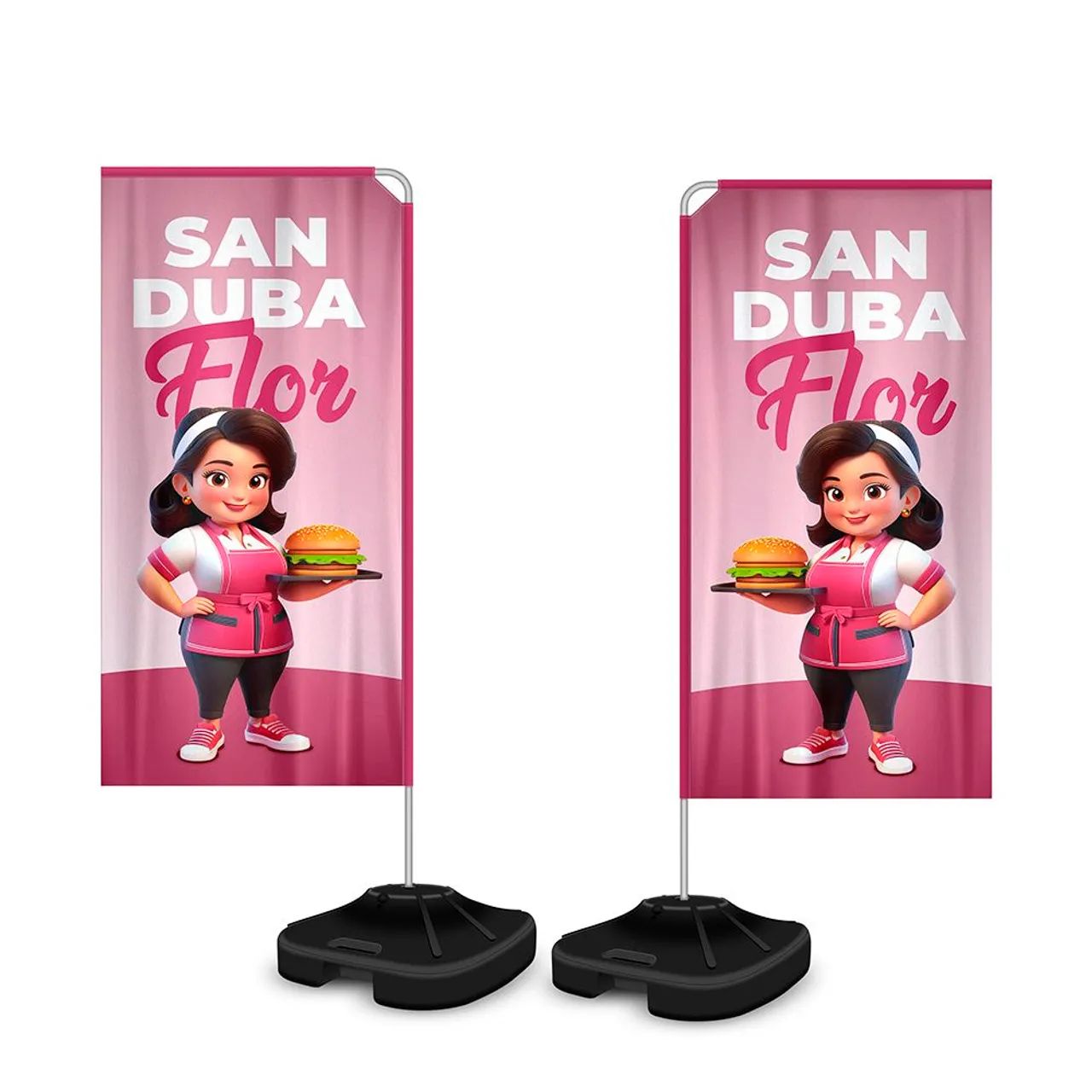 Wind banner retangular - Itens Para Escritório - Cachoeirinha, Belo ...