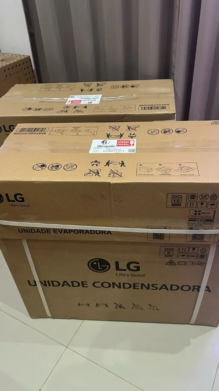 Ar-Condicionado LG Dual Inverter Voice +AI 9.000 BTUs - Frio, Wi-Fi ...