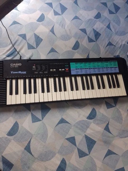 Teclado Casio CA-100 - Ótimo estado! - Instrumentos musicais - Gleba ...