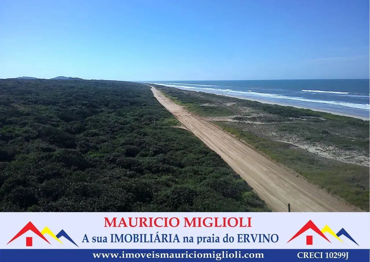 Lote beir mar de esquina limpo na Praia do Ervino - Terrenos, sítios e ...