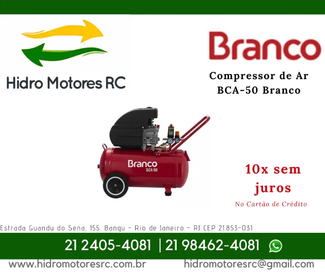 "compressor 50 hp" no Brasil