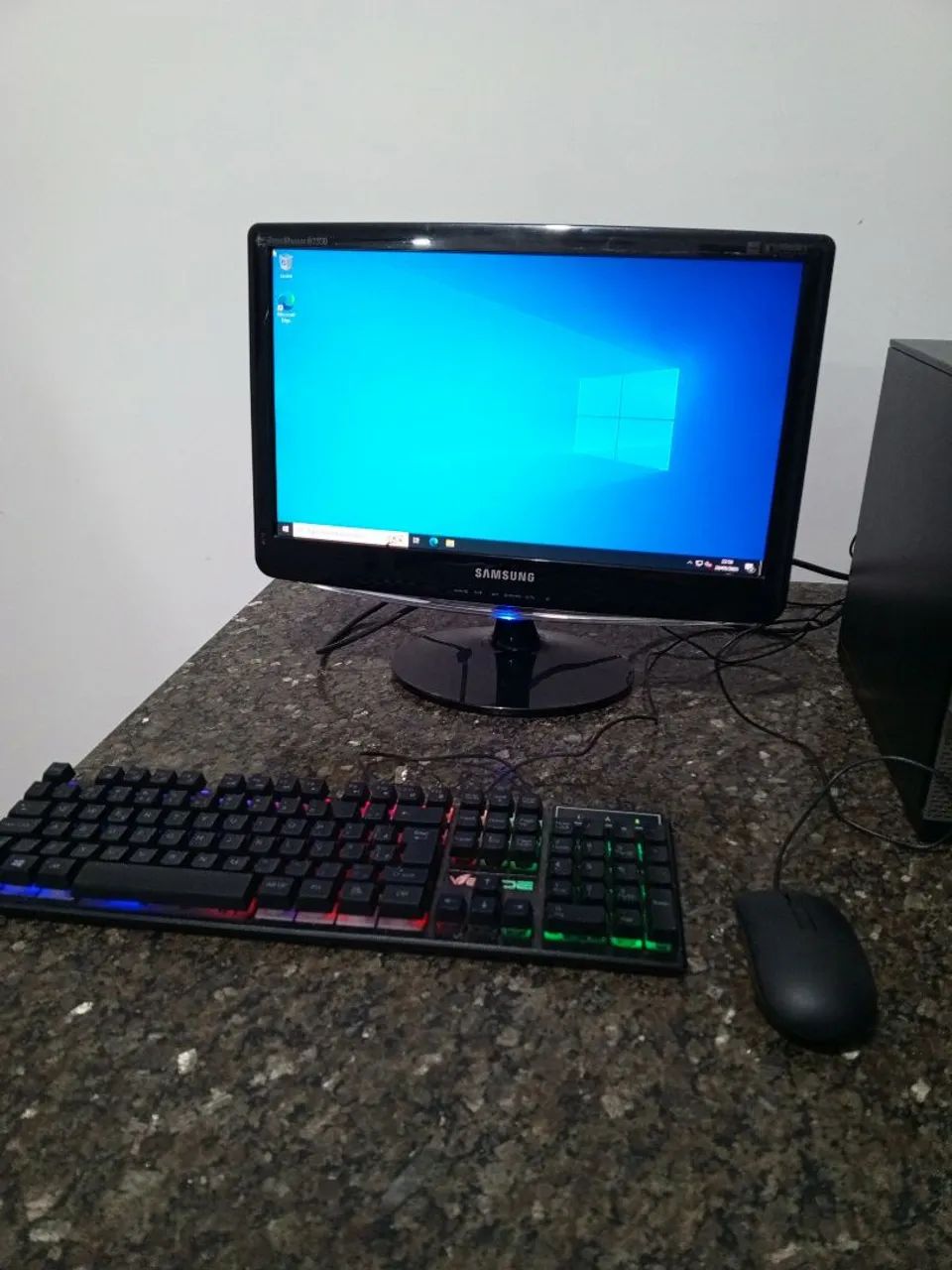 PC GAMER COMPLETO I5 4590 16GB DE RAM HD 1TB MONITOR 19 POLEGADAS ...