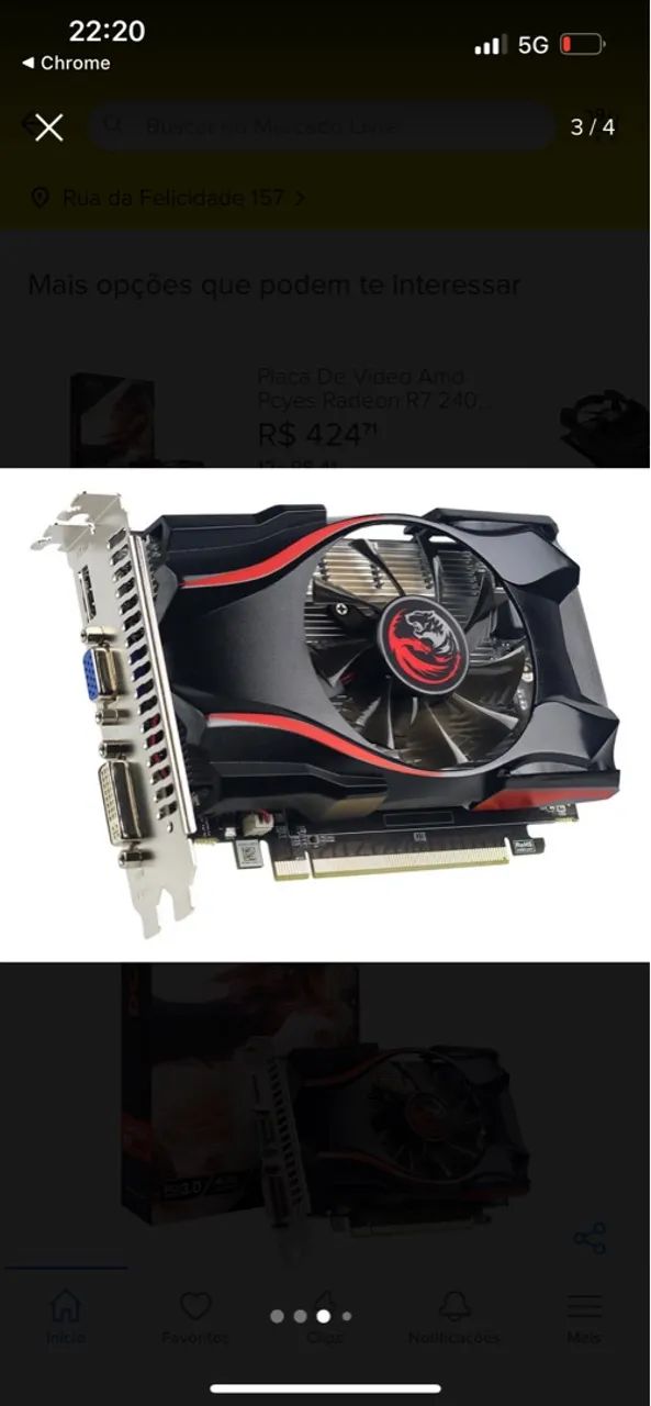 Placa de vídeo AMD R7 200 - Placas de Vídeo - Bairro da Paz, Salvador ...