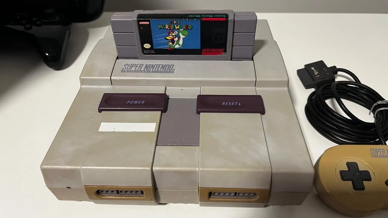 "super nintendo antigo" no Brasil