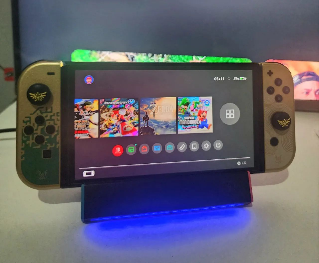 Nintendo Switch OLED Desbloqueado - Consoles de Vídeo Game - Marco ...