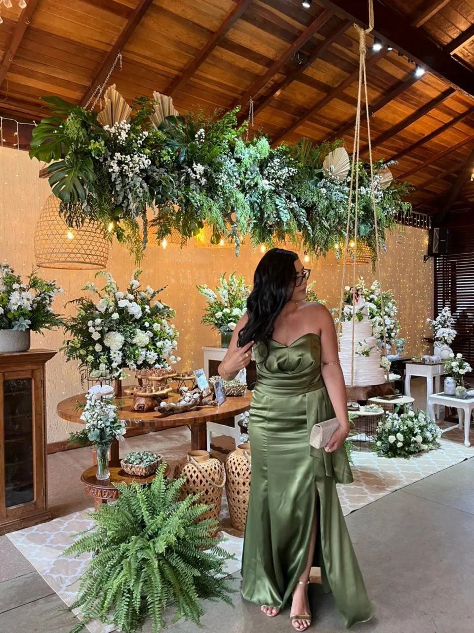 Vestido verde madrinha - Roupas - Rocinha, Rio de Janeiro 1467345882 | OLX