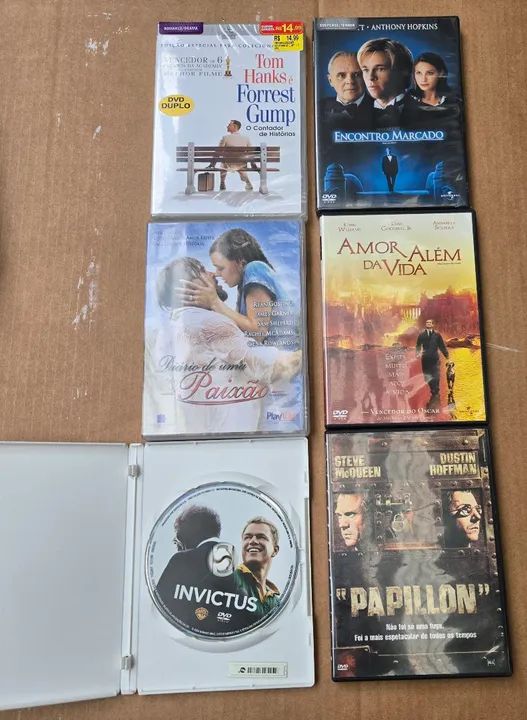 Lote de 6 DVDs - Filmes Diversos - DVD, Blu-Ray e Vídeo Cassete - Vila Cruzeiro, São Paulo ...