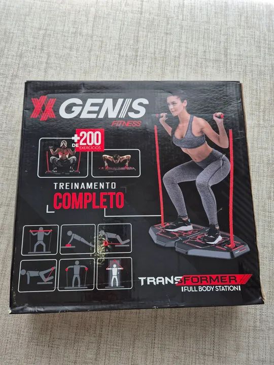 Kit treino completo Genis Transformer Full Body Station - Academia e ...
