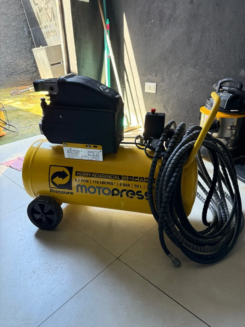 "compressor de ar de 50 litros" no Brasil