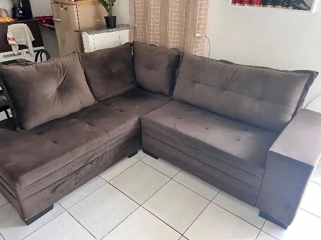 Sofá de canto 5 lugares - Sofás e Poltronas - Novo Horizonte, Teresina 1365110190 | OLX