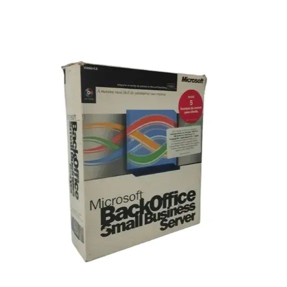 Software Microsoft BackOffice Small Business Server Completo Original ...