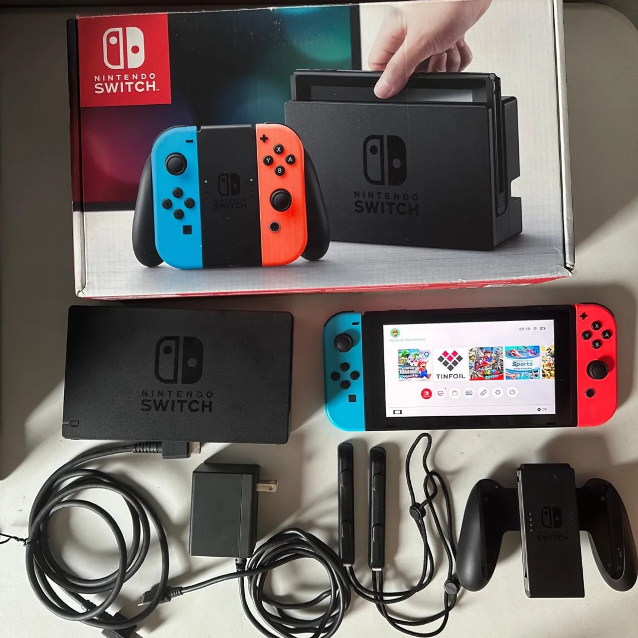 "nintendo switch v1" - Consoles de Vídeo Game no Brasil