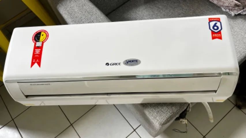 Ar condicionado convencional 9btus completo condensadora, split e ...