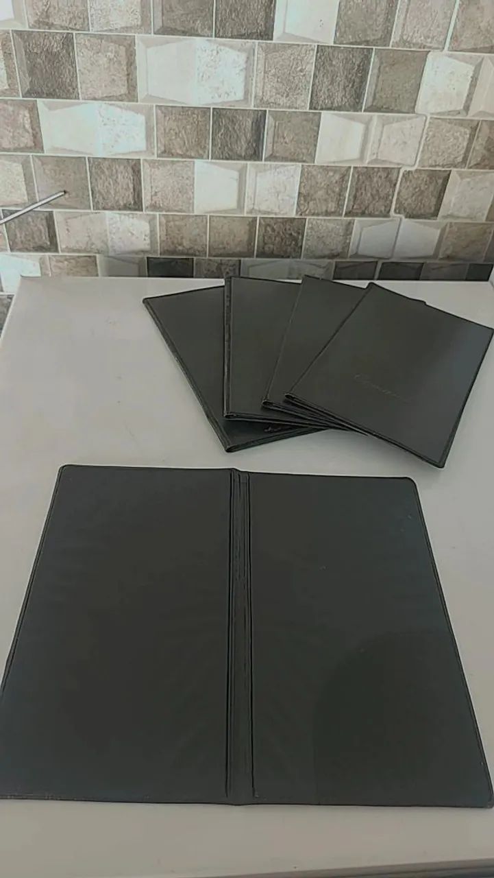 Kit com 5 Porta comanda para restaurante - Gastronomia e Hotelaria ...